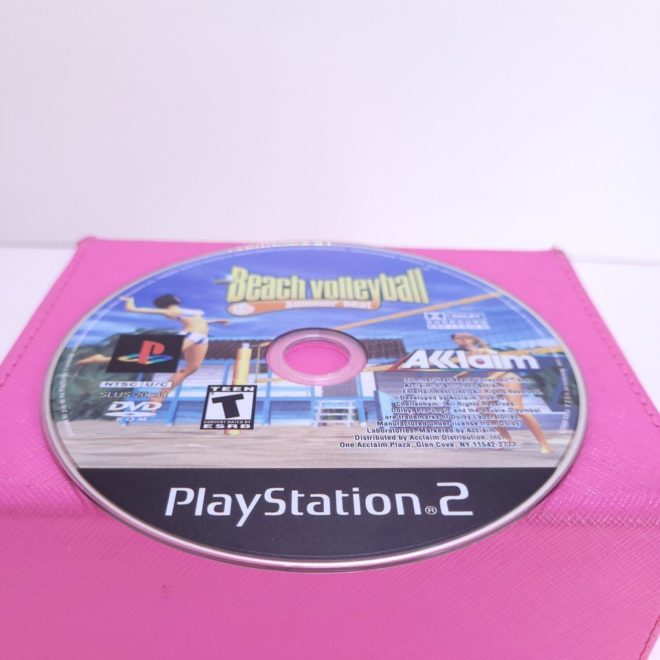 Summer Heat Beach Volleyball Sony PlayStation 2 PS2 Disc Only | eBay
