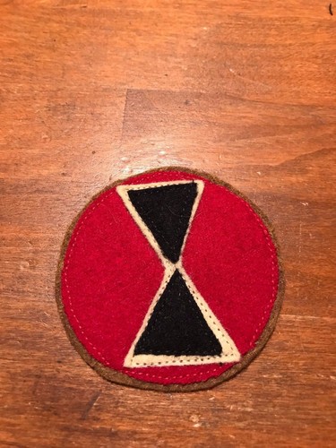 WWI US Army 7th Division patch AEF | eBay