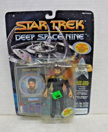 Thomas Riker Star Trek Deep Space Nine Playmates 1994 Figure 051424AST ...