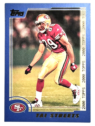 TAI STREETS San Francisco 49ers, Lions 2000 Topps Football Card #3 | eBay
