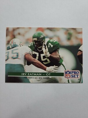 IRV EATMAN 1992 PRO SET FOOTBALL CARD # 274 E6190 | eBay