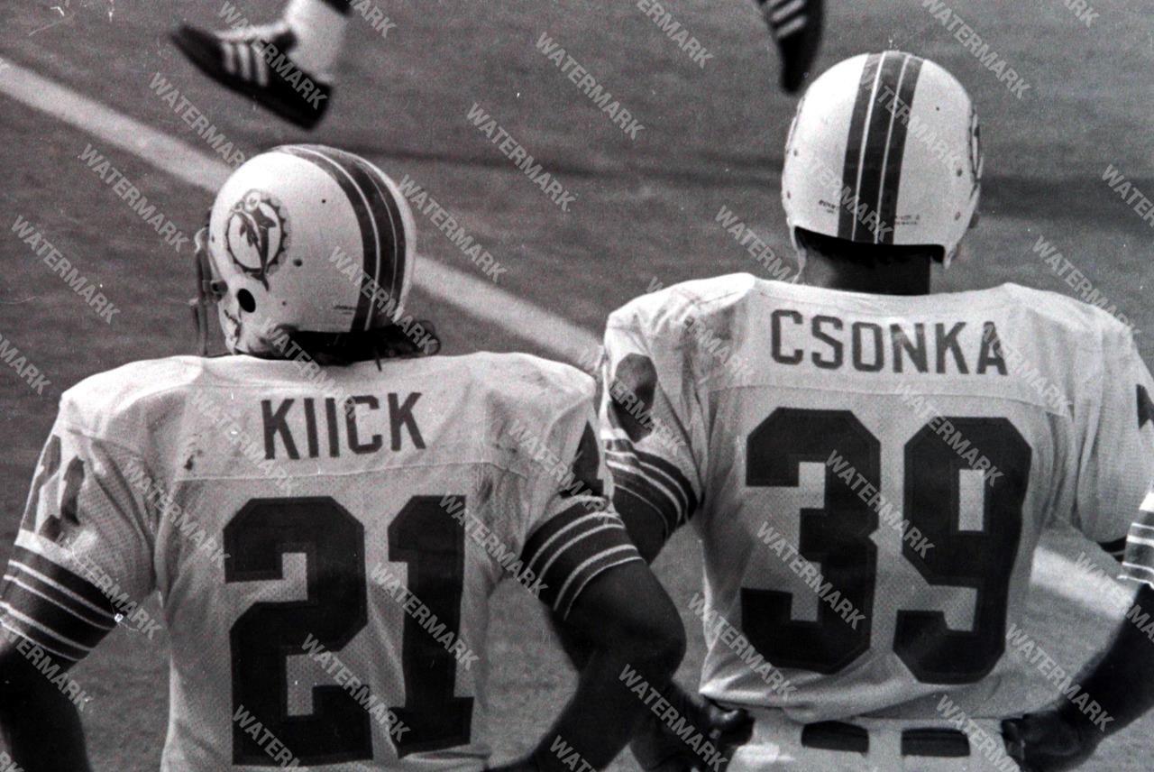 GS431 Larry Csonka - Jim Kiick Miami Dolphins 8x10 11x14 16x20 24x36 ...