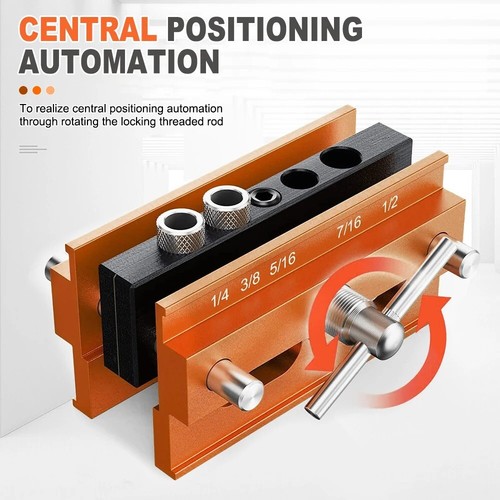 Self-Centering Dowel Jig Set Vertical Center Punch Small Hole Jig ...