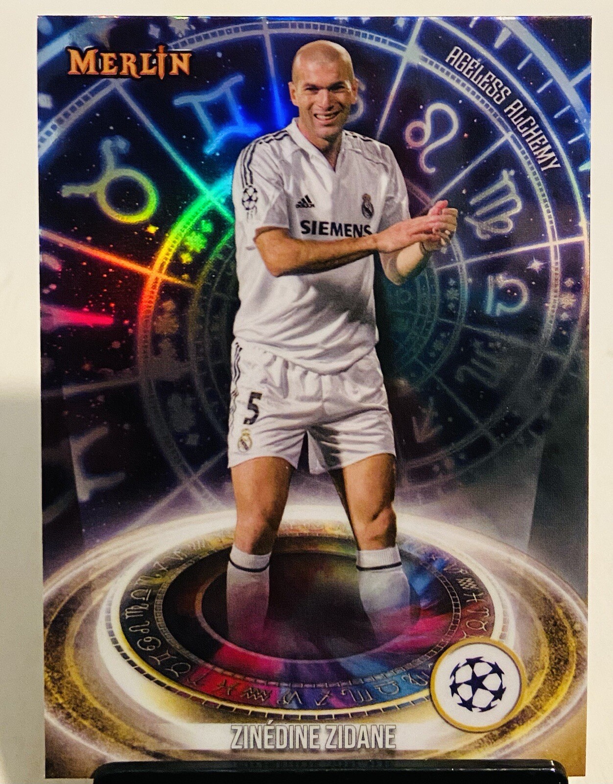 2023-24 Topps Merlin Uefa Club Competitions - Ageless Alchemy Zinedine ...