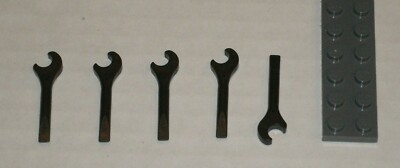 LEGO NEW Black Spanner (5x) 400626 Brick 4006 88631 | eBay