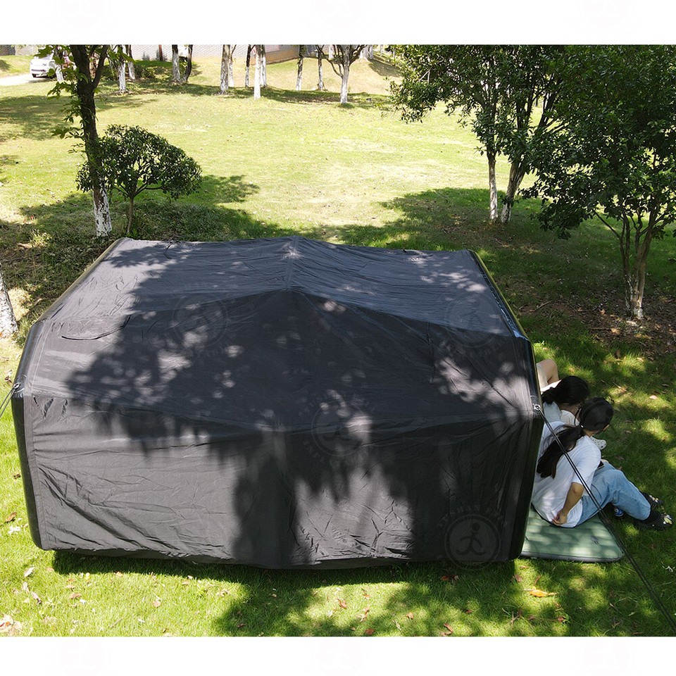 Portable PVC Inflarable Shelter Camping Tent Deployable Home Use Living ...