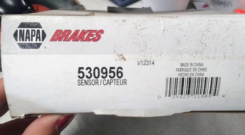 Napa 530956 Front ABS Wheel Speed Sensor 25623115894| eBay