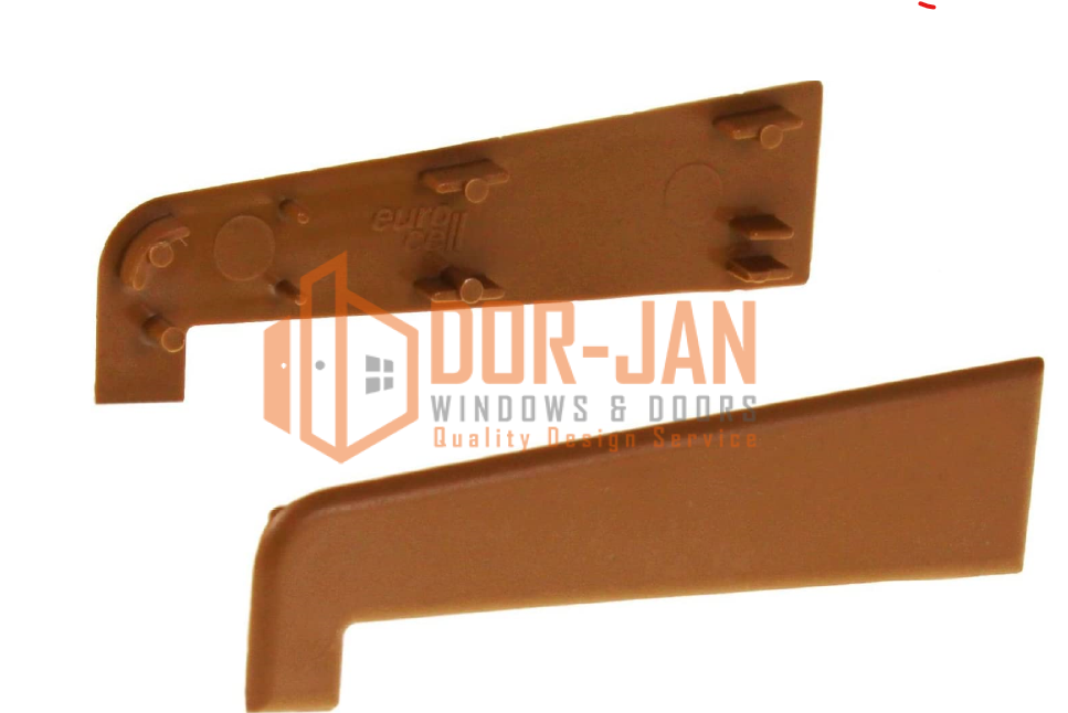 5x Pair 150mm Pair of End Caps Sill / Cill ROSEWOOD Window End Caps ...