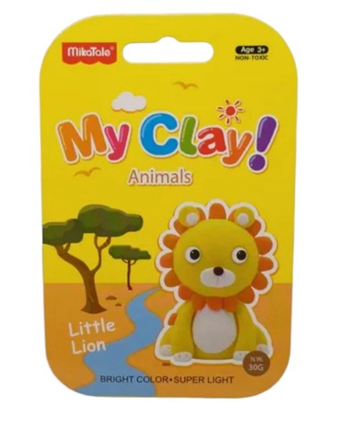 Pate a modeler Mikatale My Clay ! Petit Lion Neuf | eBay