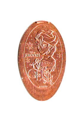 Elongated Penny "Disney FROZEN-ELSA" Disney World Disney Pin Traders ...