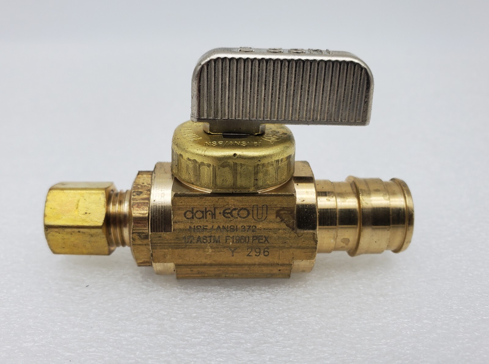 Dahl-ECO Valve 1/2 ASTM F1960 Pex NSF/ANSI 372 Y296 Marine Valve | eBay