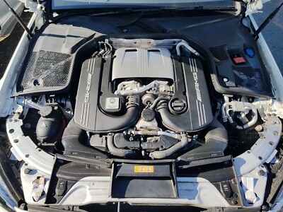 2017 MERCEDES W205 C63 S AMG 4.0 V8 TWIN TURBO PETROL ENGINE (BARE ...