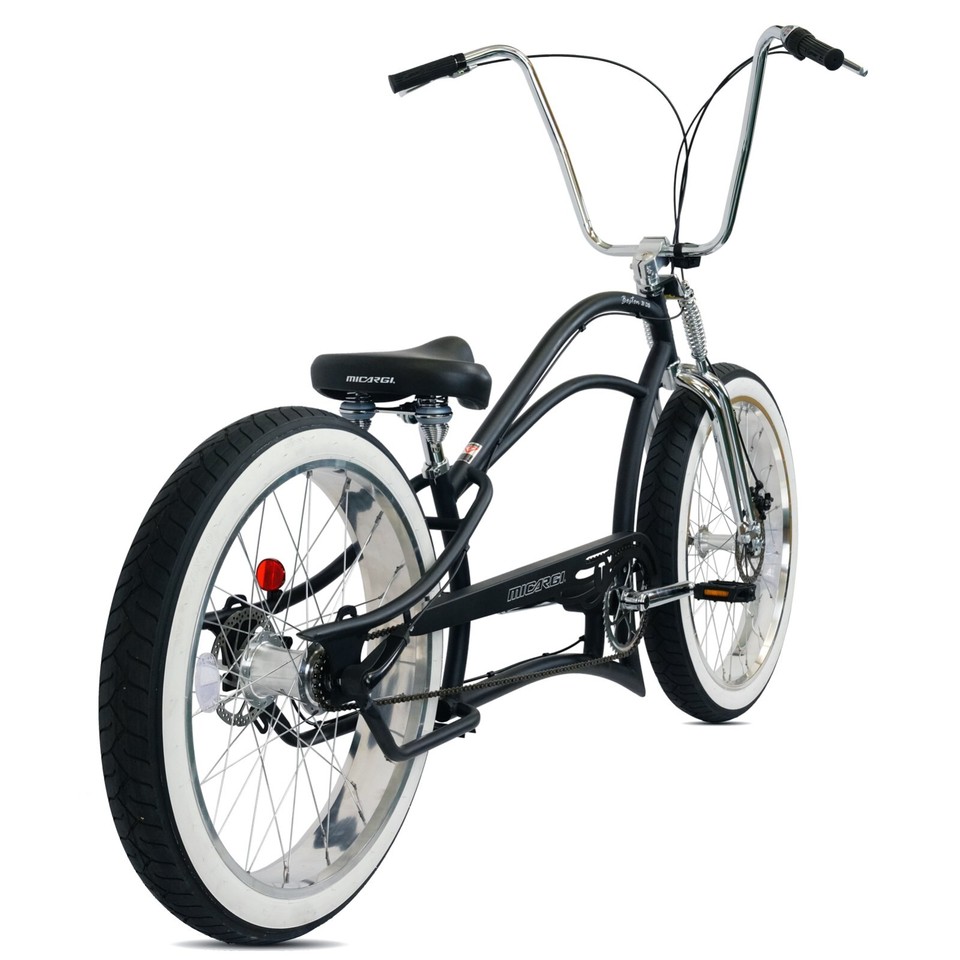 26" Micargi Sturmey Archer 3 Speed Chopper Bicycle Disc Brakes Fat ...