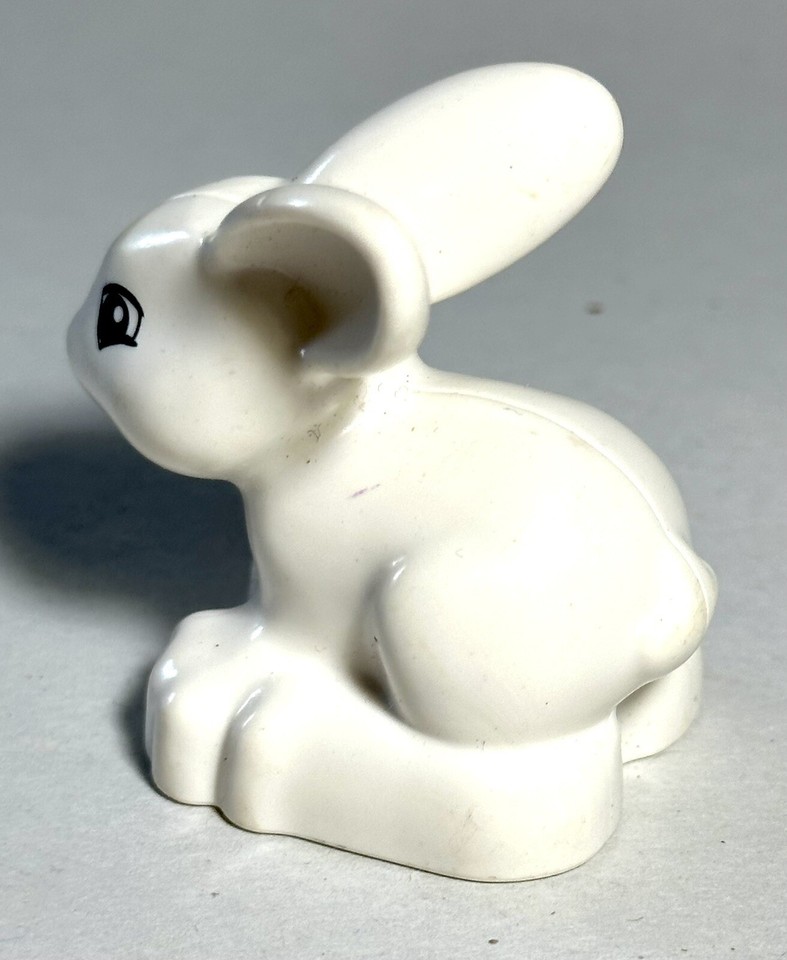 Lego Duplo White Bunny Rabbit - Great Duplo Figure | eBay