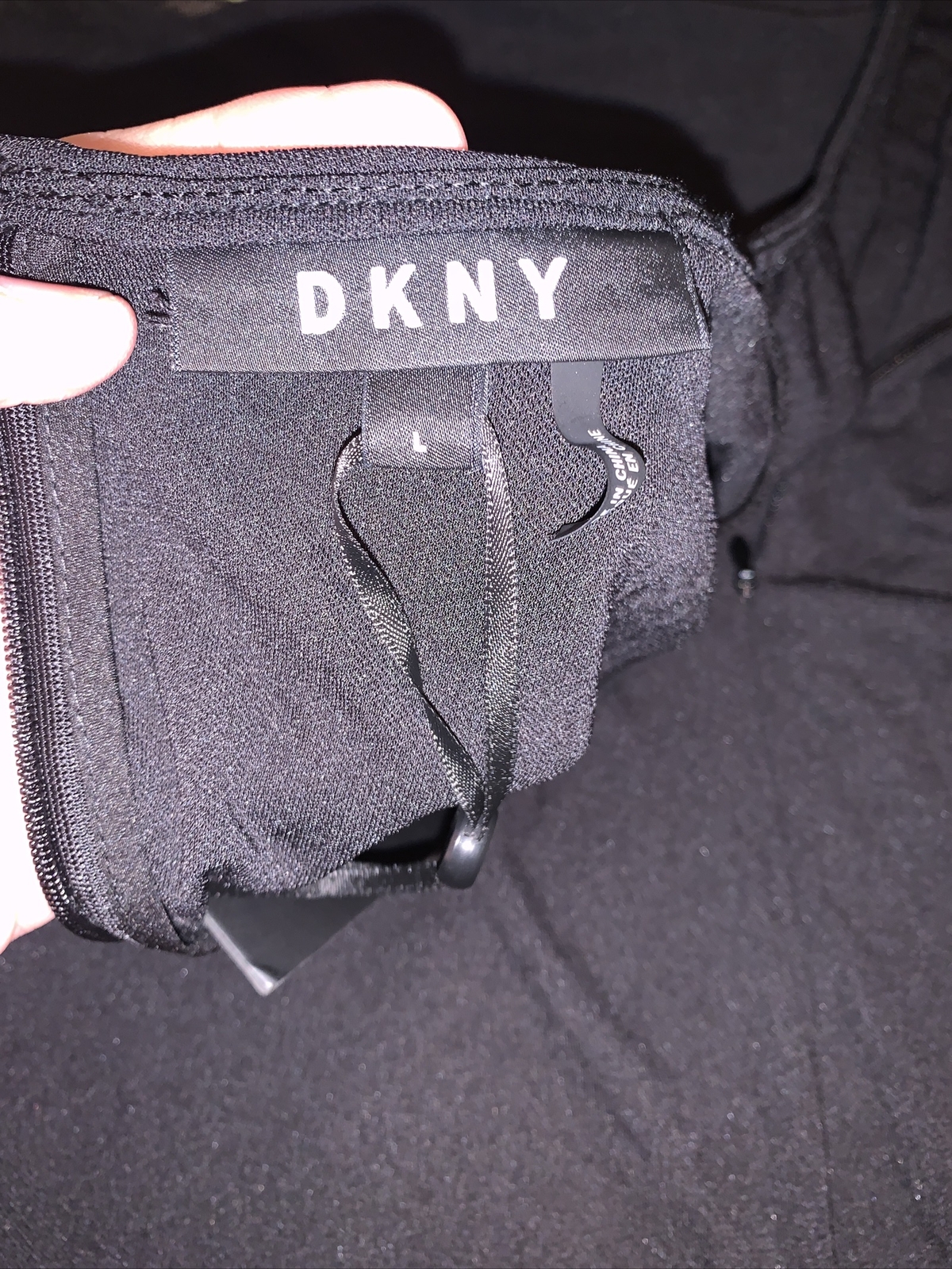 DKNY Womens Illusion Sleeve Dress Large NWT $115 (A4) | eBay