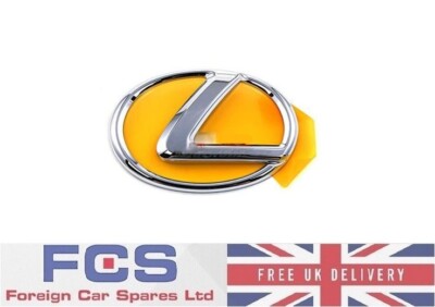 GENUINE LEXUS IS250 RX350 RX450 GS300 GS430 REAR BOOT BADGE EMBLEM ...