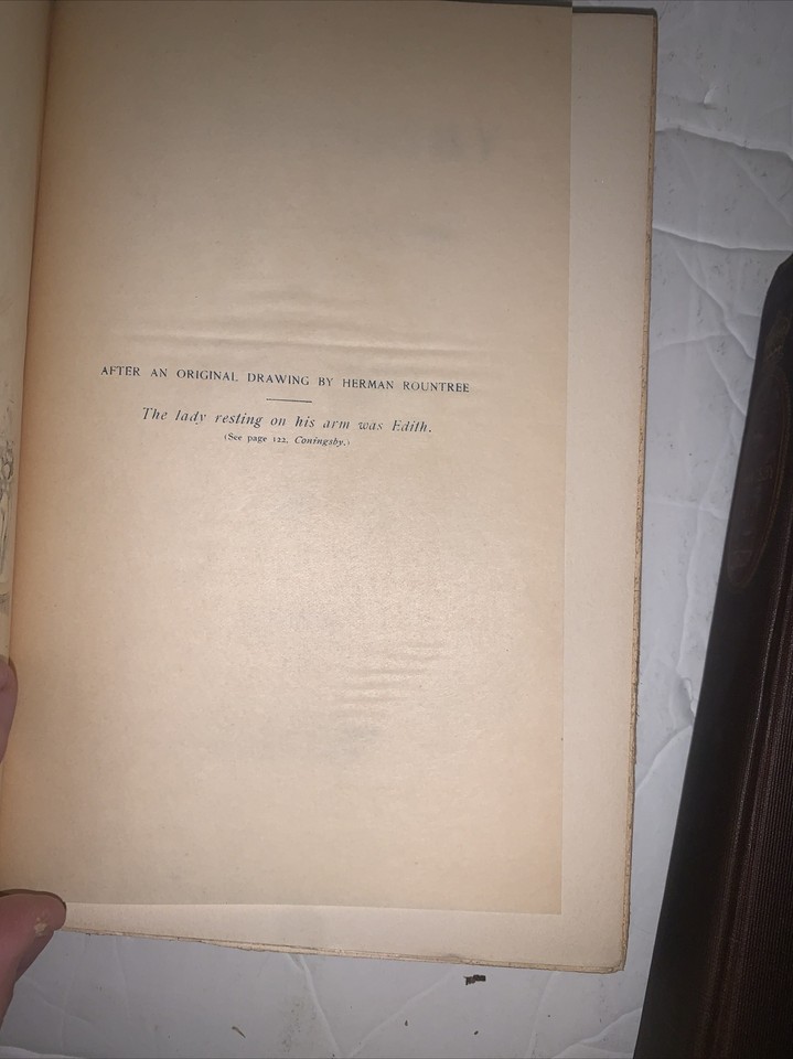 The Earl Of Beaconsfield K.G Coningsby Earls Edition XII XIII (12 & 13 ...