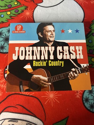 JOHNNY CASH (3 CD) ROCKIN' COUNTRY D/Remaster CD ~ ROCKING *NEW* | eBay