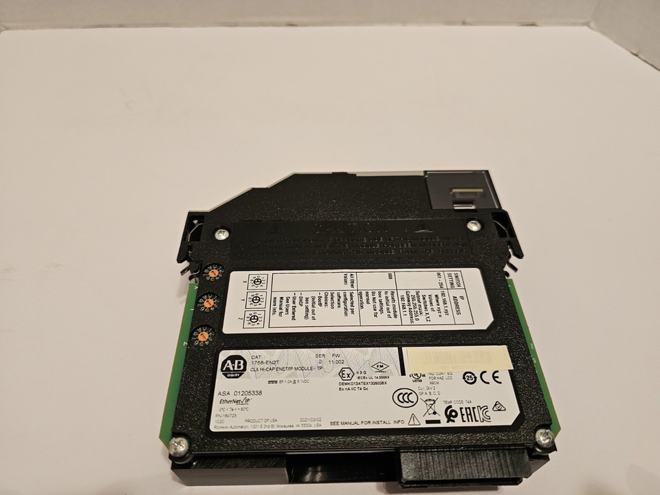 Allen Bradley 1756-EN2T; CLX HI-CAP ENET/IP Module; Series D; 2015 ...