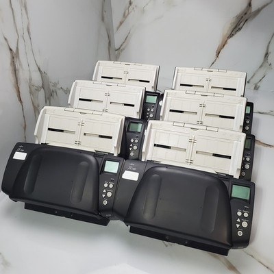(Lot of 6) Fujitsu FI-7160 Sheet-fed Color Document Scanner / PA03670 ...