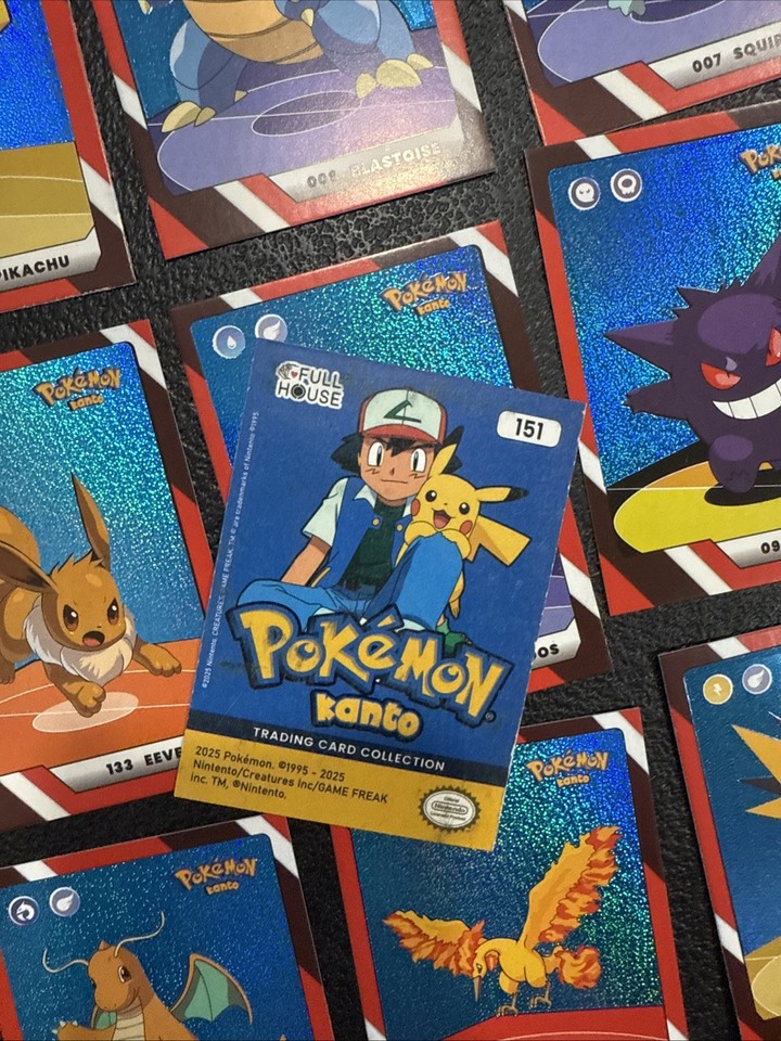 Blue 18 Pokemon Full House Vol 2 Master Set Charizard Blastoise Gengar ...