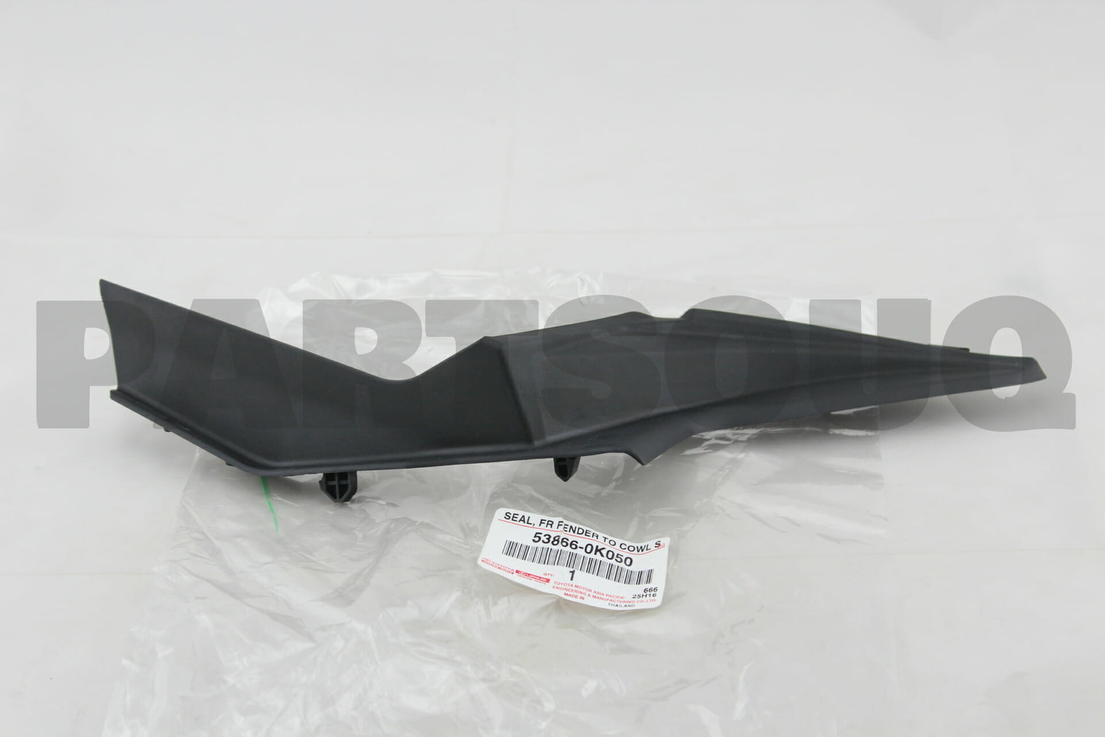 538660K050 Genuine Toyota SEAL FR FENDER TO C 53866-0K050 | eBay