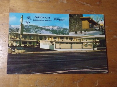 Vintage Postcard Carson City Travel Lodge, Carson City, Nevada | eBay