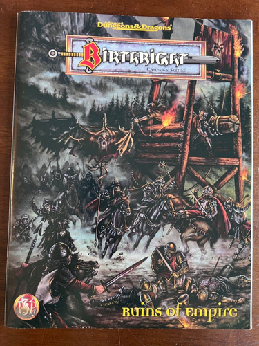 Advanced Dungeons & Dragons • Birthright Campaign Setting 3100 ...