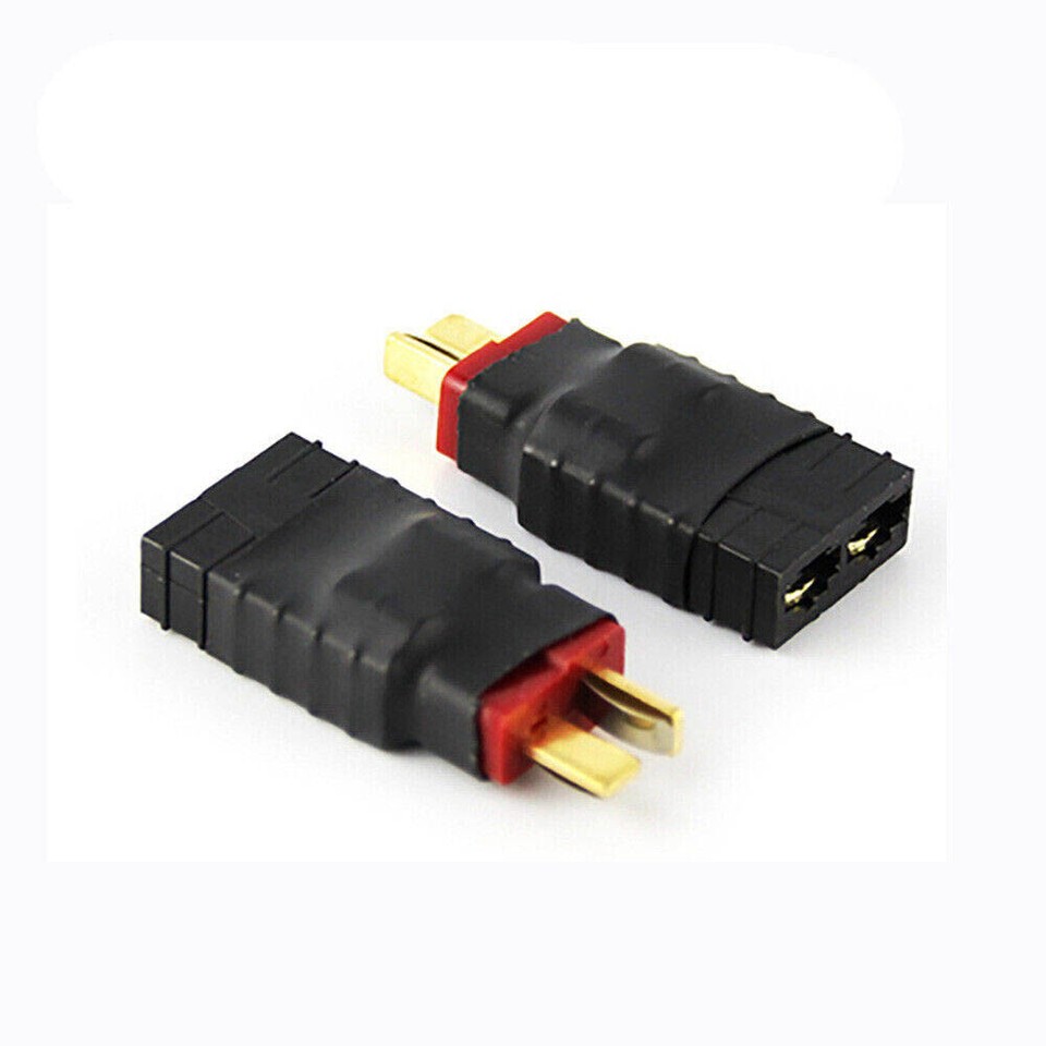 USA 6pcs Female To Male T-plug Battery Adapter Connecter for Traxxas ...
