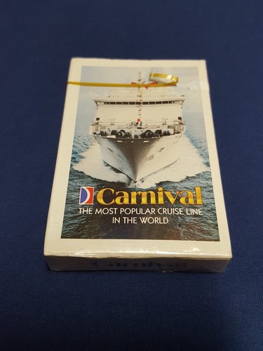 Vintage Carnival Cruise Lines Playing Cards Deck Sealed | eBay