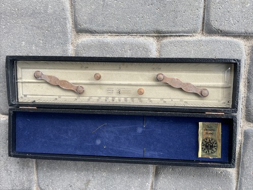Vintage WEEMS & PLATH 15" Brass Arms Parallel Ruler # 142 With ...