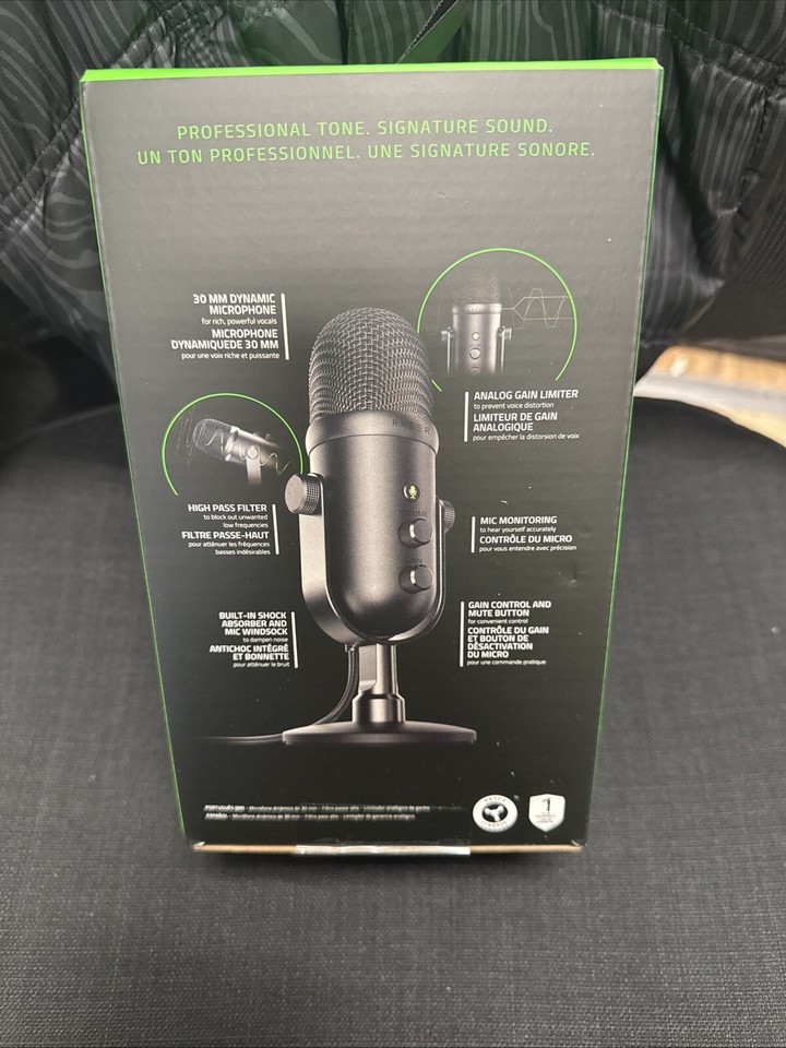 High Quality Streaming Microphone Razer Seiren V2 Pro | eBay