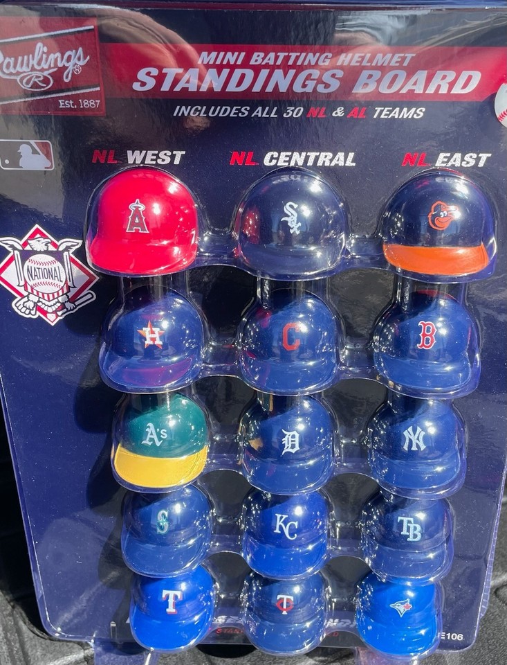 MLB MAJOR LEAGUE BASEBALL ~ Full Set of 30 Mini Batting Helmet ...