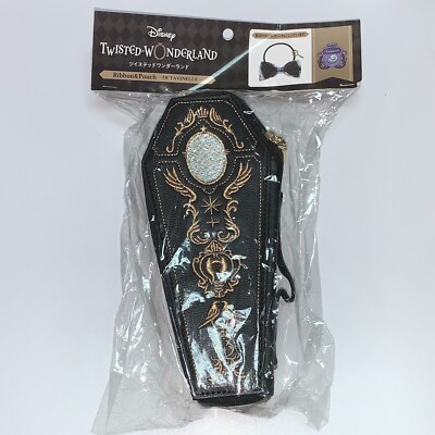 Twisted Wonderland Octavinelle Coffin Accessory Zipper Pouch & Ribbon ...