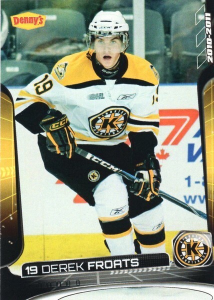 Derek Froats 2010-11 Kingston Frontenacs | eBay