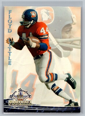 Floyd Little 1994 Ted Williams Roger Staubach's NFL #17 Football Card ...