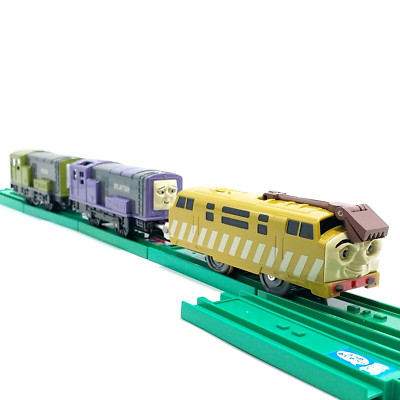 TALK N ACTION Diesel 10 Splatter & Dodge Thomas TOMY Trackmaster ...