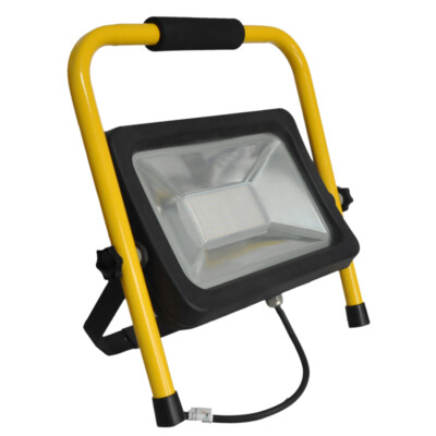 Ultracharge Yellow LED 50W Floodlight Outdoor Cool White Flood Light w ...
