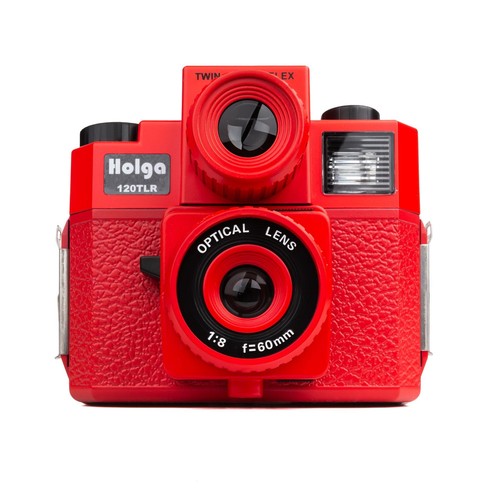 Holga 120 Tlr Fotocamera Rosso Twinlens Lucernario Cercatore Retro ...