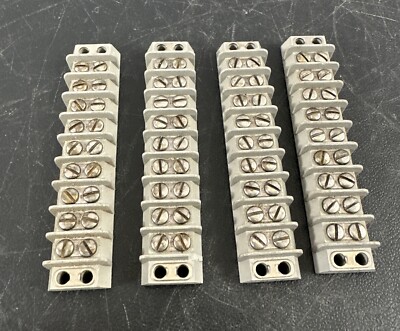 37TB9 DOUBLE ROW 9 position terminal block military n.o.s Kulka ...
