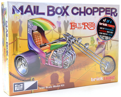 MPC Ed "Big Daddy" Roth Mail Box Chopper Trick Trike 1:25 Plastic Model ...