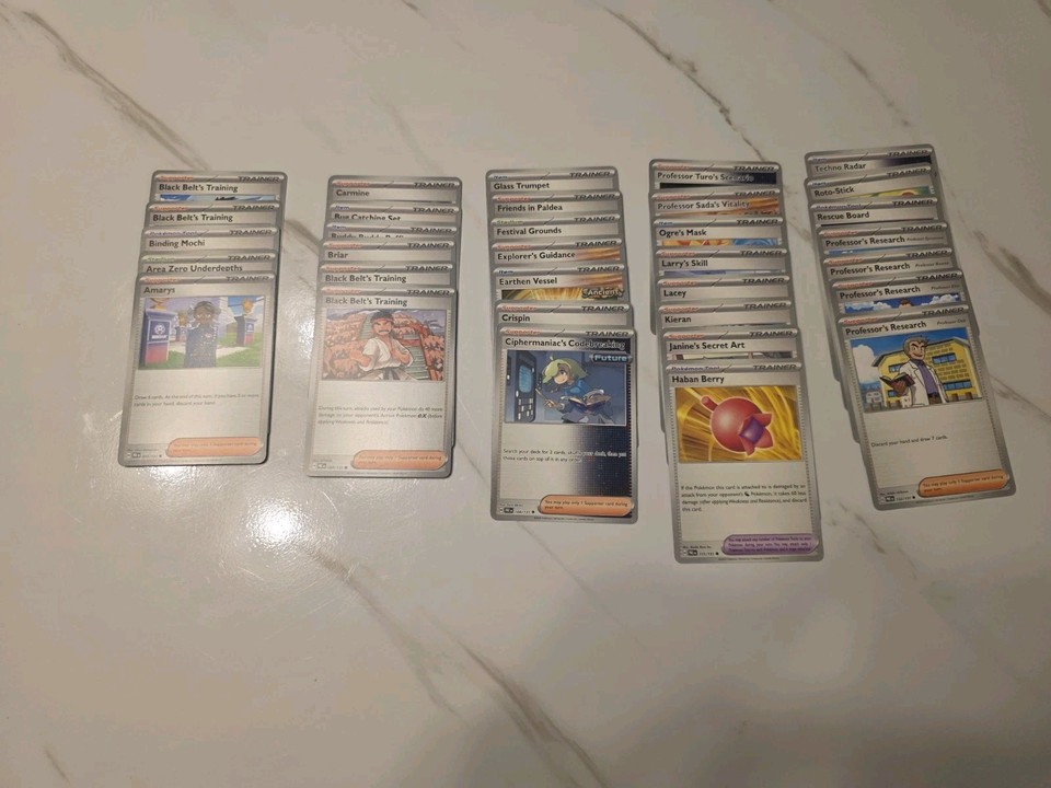 Pokémon TCG Prismatic Evolutions - Complete Base Set C/UC/Rare Holo ...