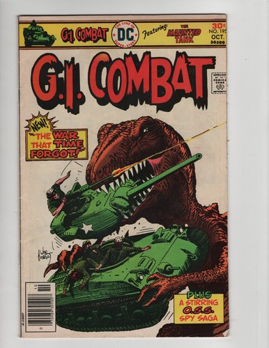 G.I. Combat 195 1976 DC Comics Comic Book The Haunted Tank | eBay