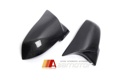 Replacement Carbon Fiber Look M3 Style Mirrors fits BMW F20 F22 F30 F31 ...