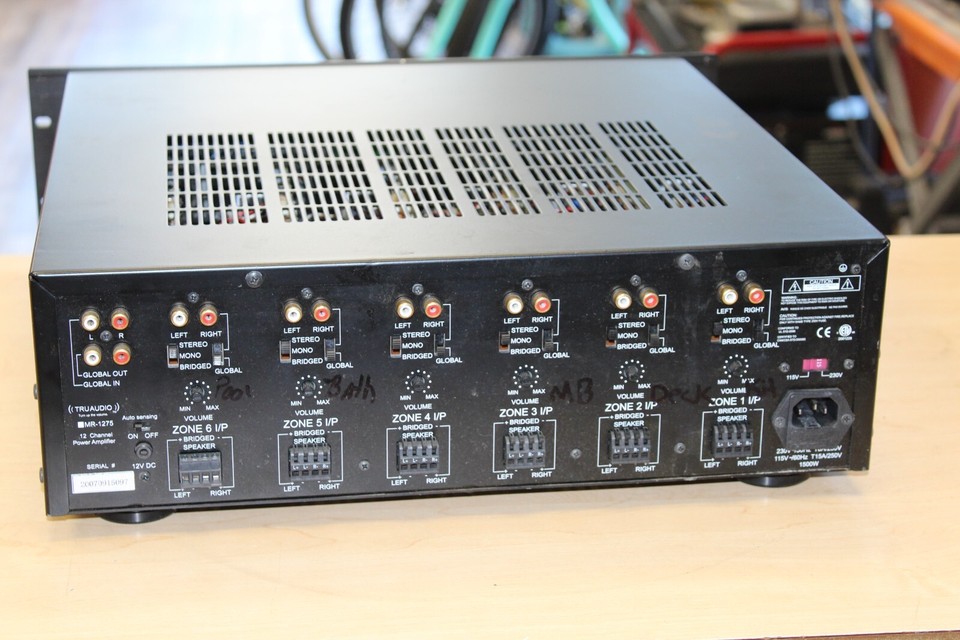 TruAudio MR-1270R 12 Channel Amplifier *Pre-Owned* Free Shipping | eBay