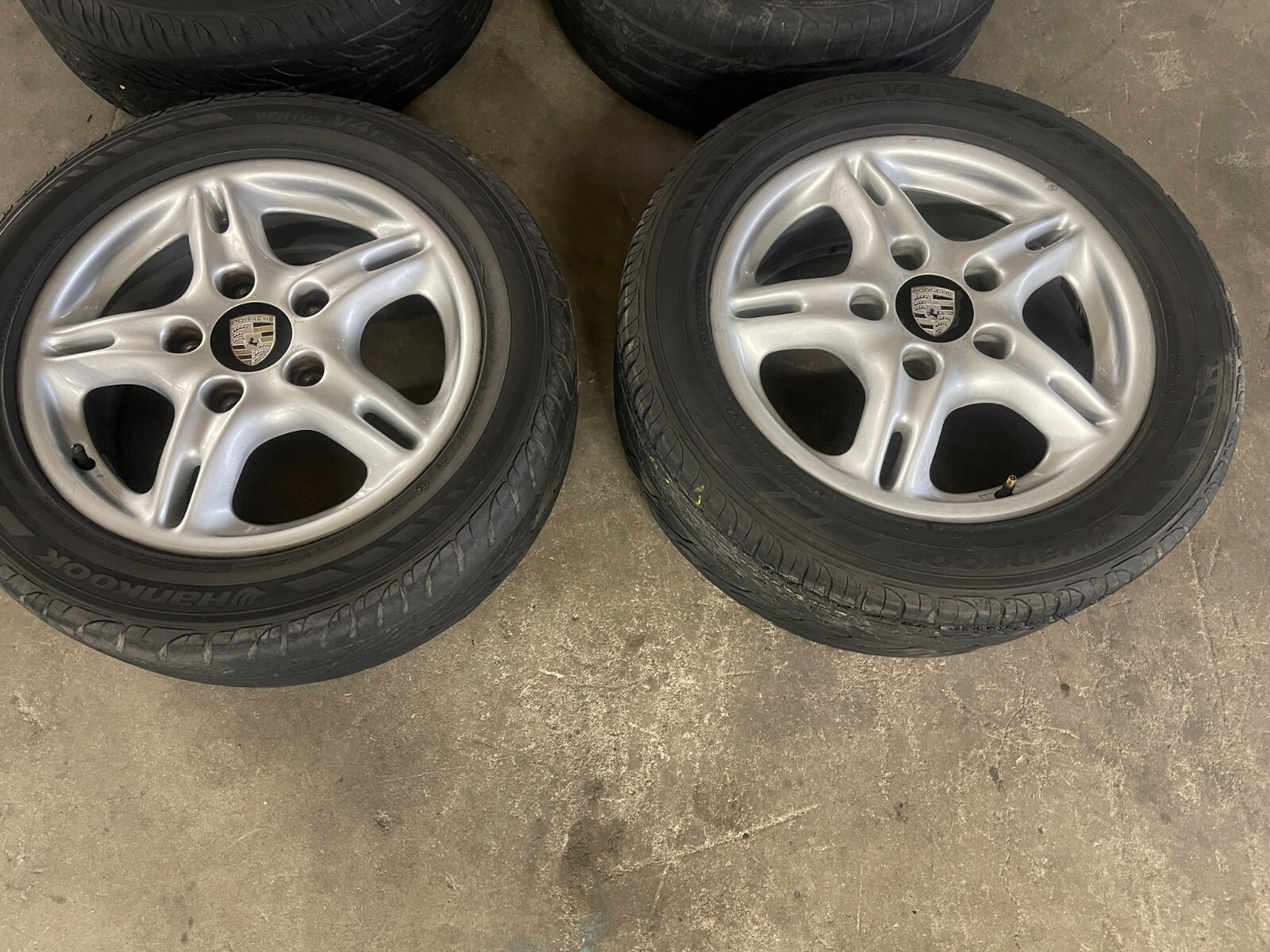1997-2004 PORSCHE BOXSTER 986 RIMS WHEELS WITH TIRES WHEEL SET OEM ...