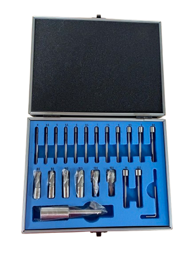21pc HSS Interchangeable Pilot Counterbore Set 8.5-16.5 | eBay UK