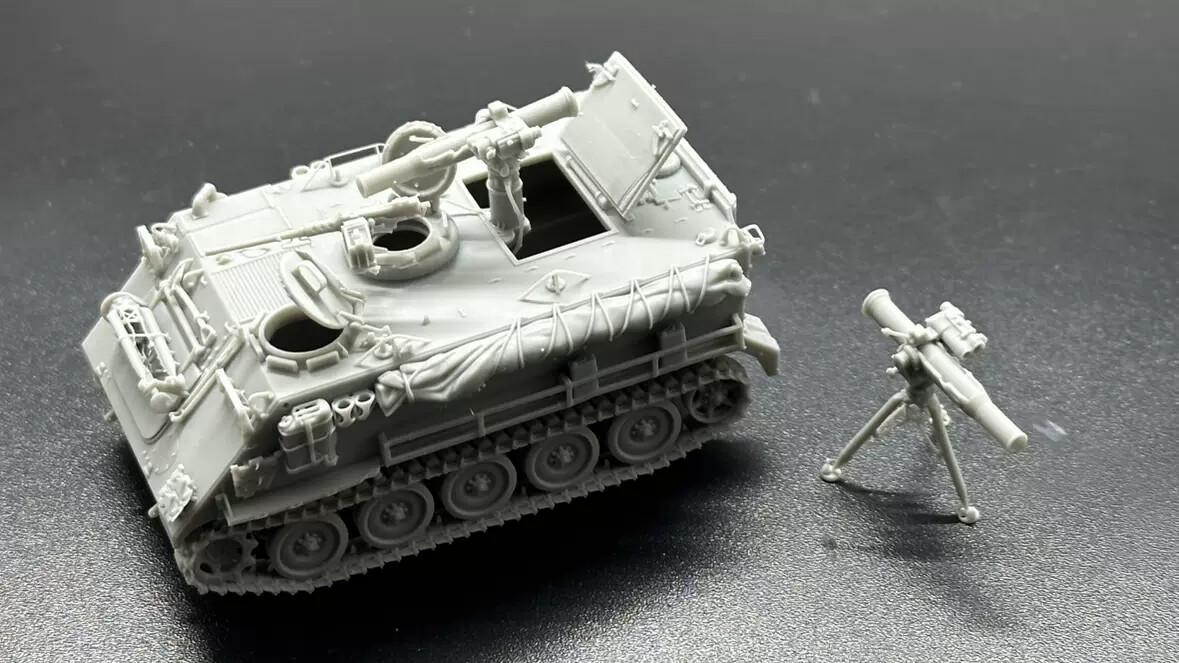 3D Printed 1/72/87/144 M113a1 TOW anti-tank missile transport vehicle ...
