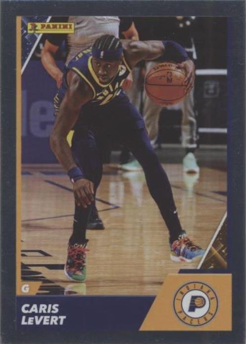 2021-22 Panini Sticker & Card Collection - Caris LeVert #19 Silver Foil ...