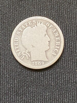 1909 p barber dime a very fine coin plus a Suprise | eBay
